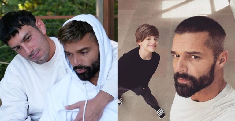 Ricky Martin finalmente reveló el rostro de su hijo Renn