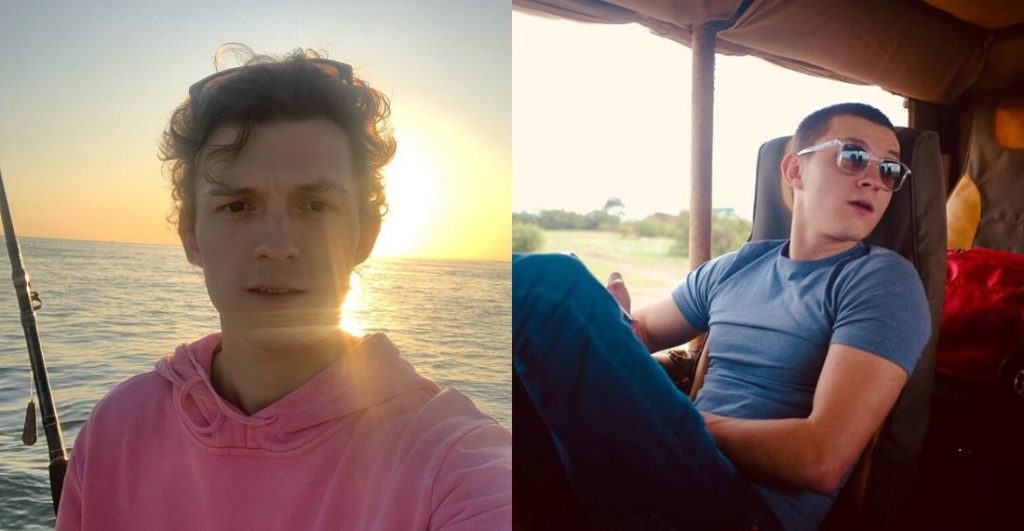 Tom Holland Presume Sus Músculos En Un Arriesgato Reto De Cuarentena