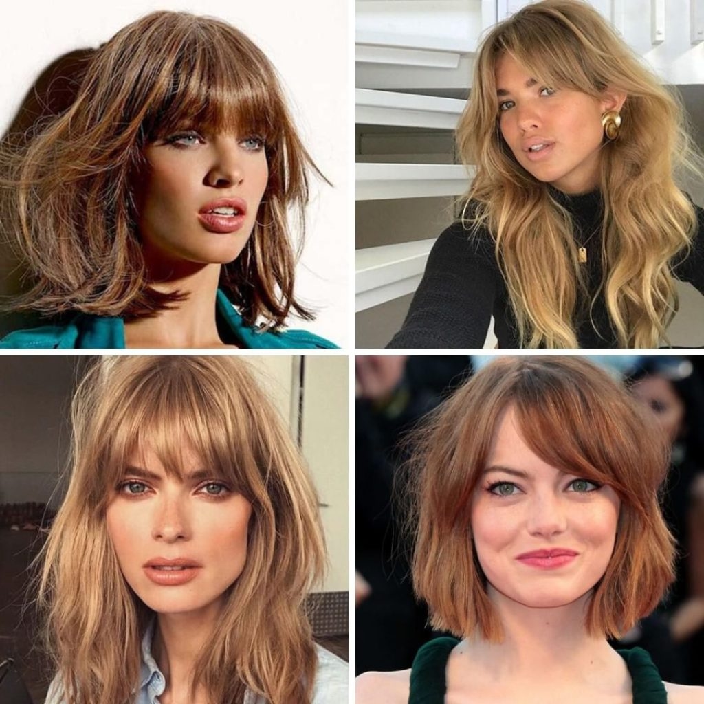 Cortes de pelo con flequillo para disimular la frente grande y lucir ...