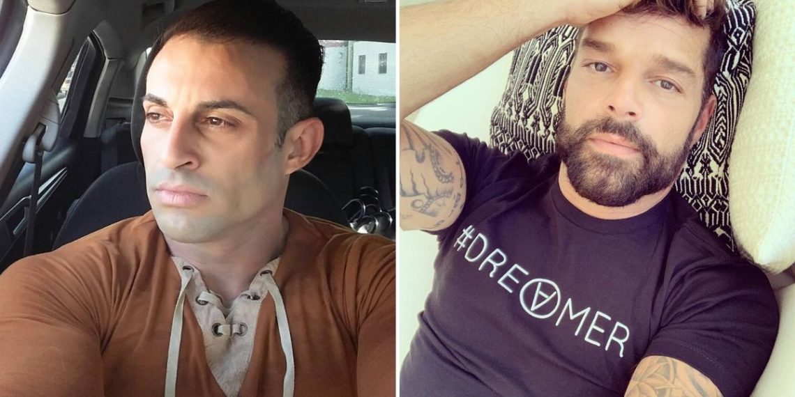 Eric, el desconocido hermano fisicoculturista de Ricky Martin