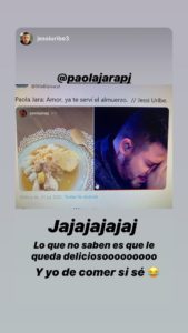 El contundente mensaje de Paola Jara a los críticos su sudado de pollo