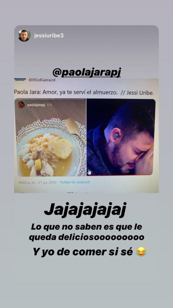 El contundente mensaje de Paola Jara a los críticos su sudado de pollo