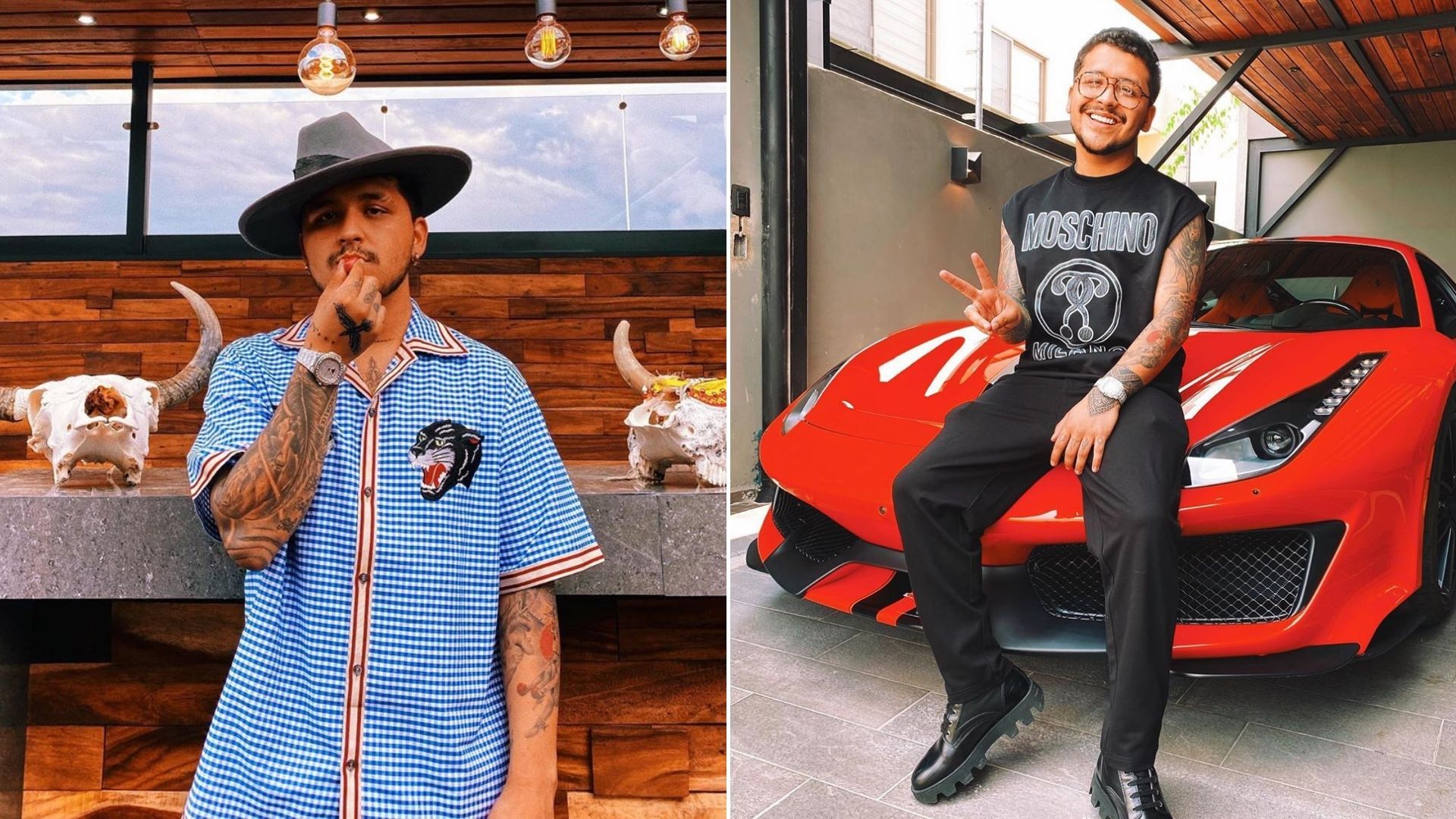El fuerte regaño de la mamá de Christian Nodal al verle la cara tatuada