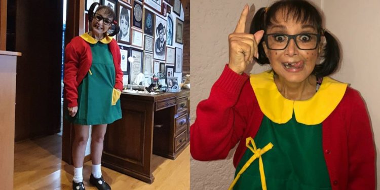 Fotos de La Chilindrina cuando era una niña conmueve a sus fans