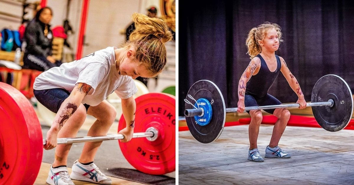 Rory van Ulft, de tan solo 7 años, sorprende al levantar pesas de 80 kilos