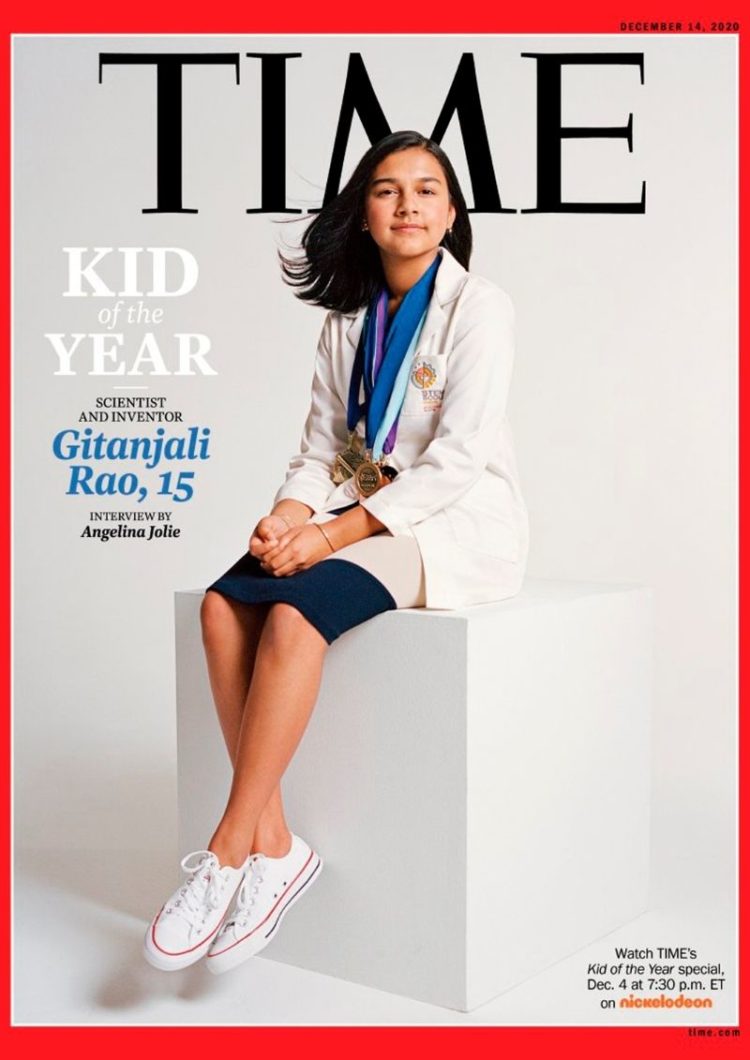 ¿Quién es Gitanjali Rao, la 'Niña del Año' elegida por la revista Time?