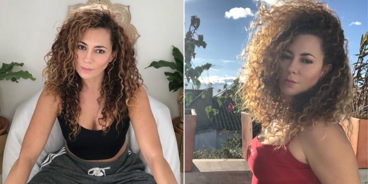 Actriz Andrea Guzmán, 'Yadira' en 'Pedro, el escamoso', posó en la playa