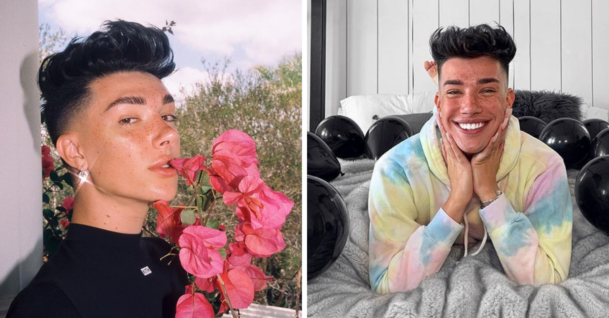El 'youtuber' James Charles sorprende en redes al aparecer 'embarazado'