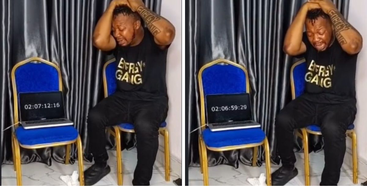 Por un récord Guinness: hombre quedó parcialmente ciego de tanto llorar